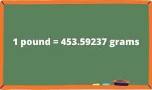 How Many Grams in A Pound